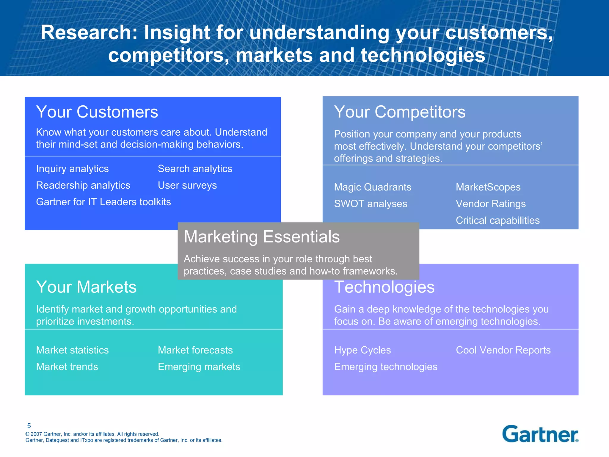 Gartner Overview | PPT