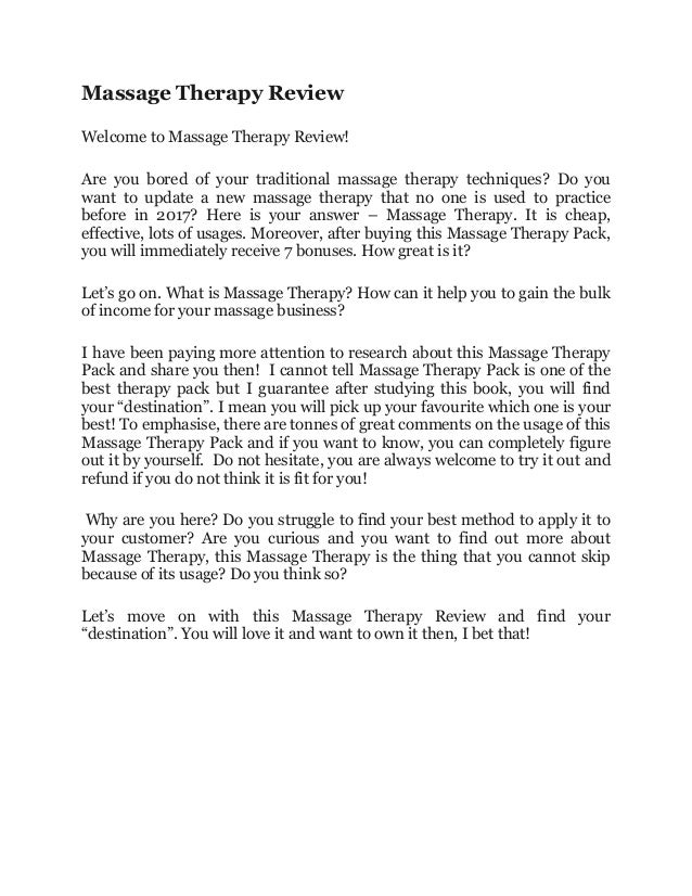 Recommendation For Massage Therapist recommendation-for-massage-therapist