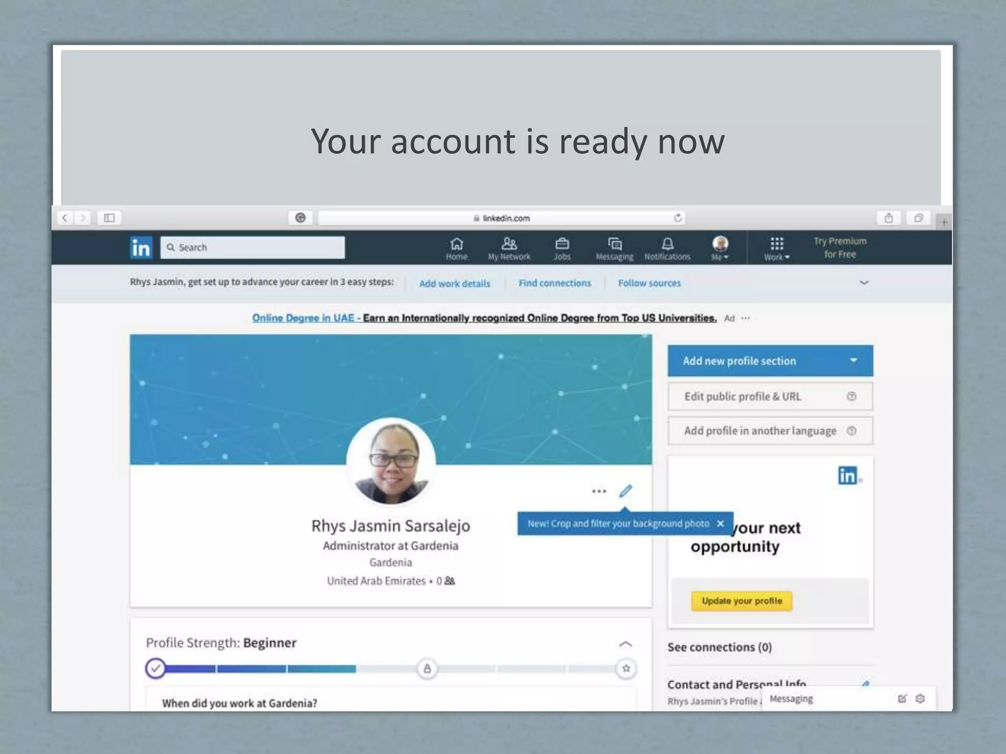 Linkedin Tutorial by Gen | PPTX