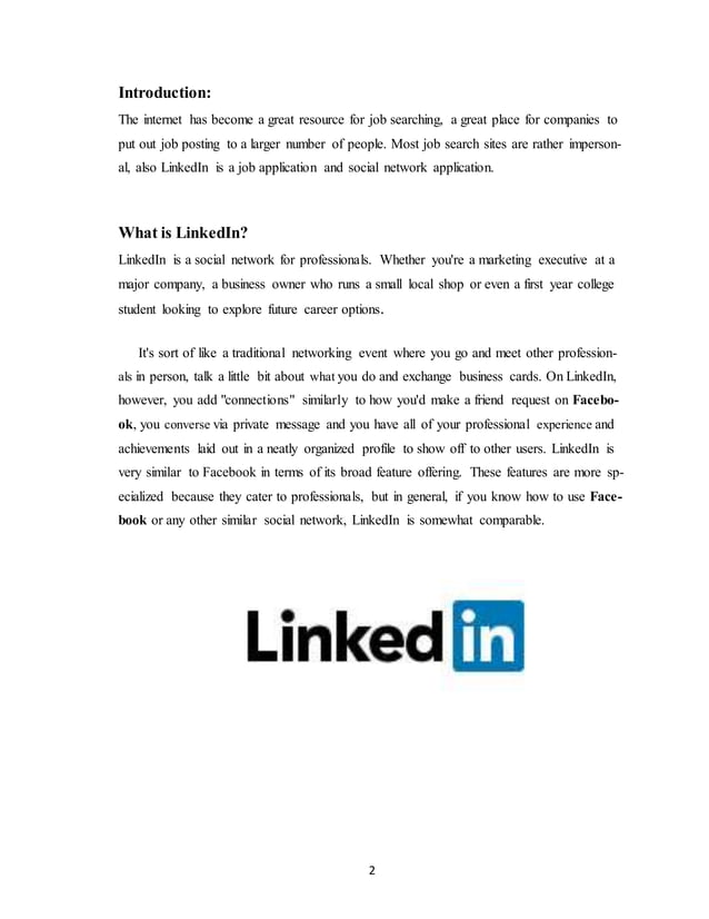 LinkedIn | PDF