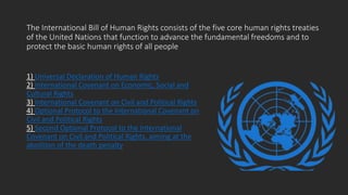 International Bill of Human Right | PPTX