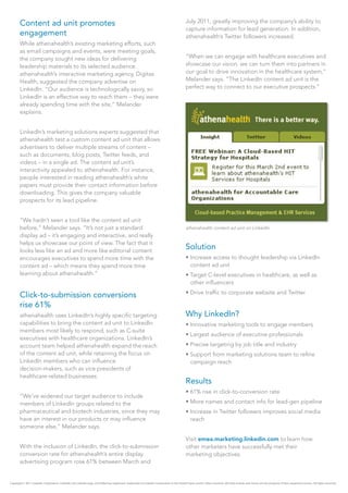 LinkedIn athenahealth-case-study | PDF