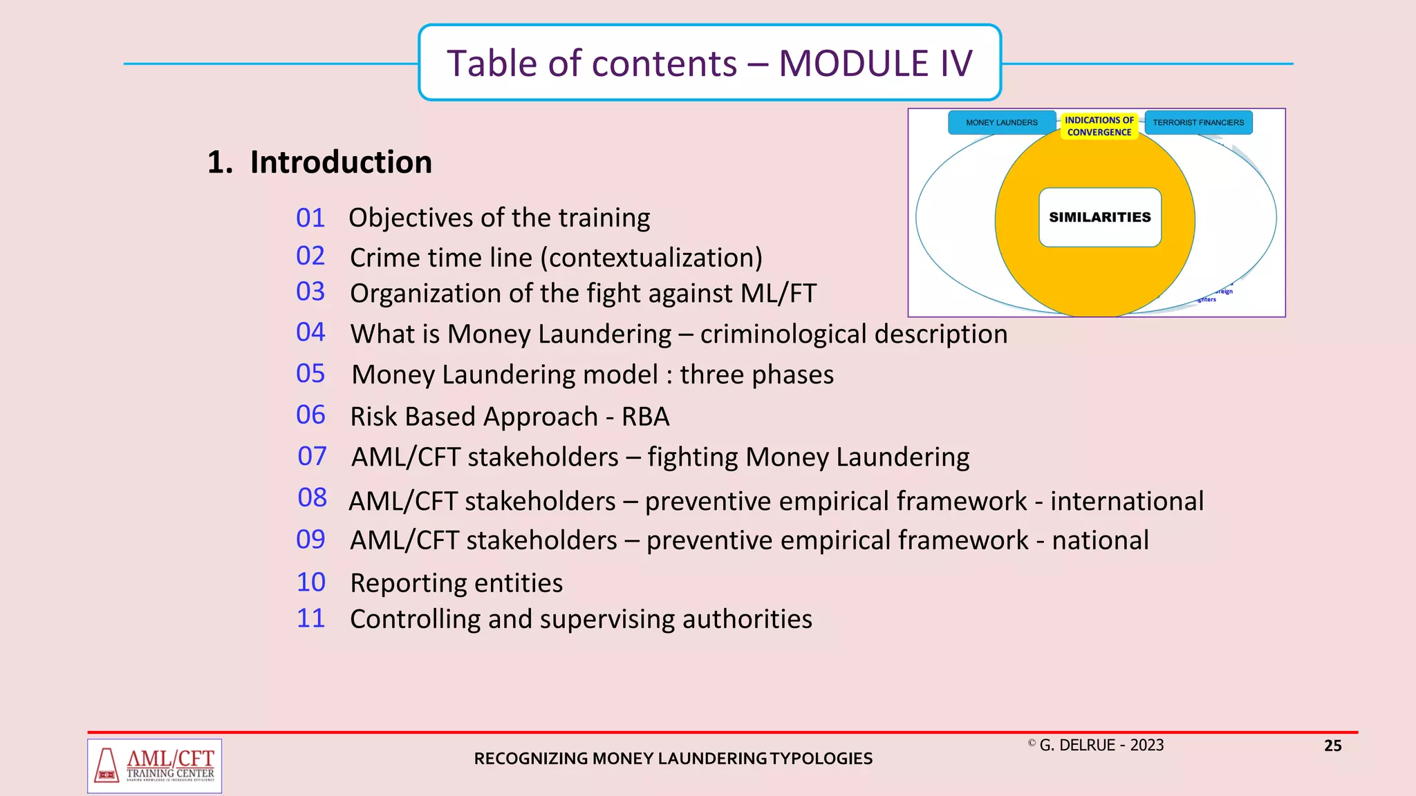 LEARNING TO RECONGNIZE MONEY LAUNDERING TYPOLOGIES - 2023 | PDF