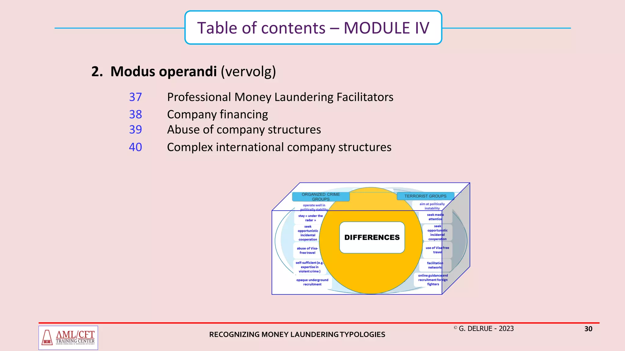LEARNING TO RECONGNIZE MONEY LAUNDERING TYPOLOGIES - 2023 | PDF