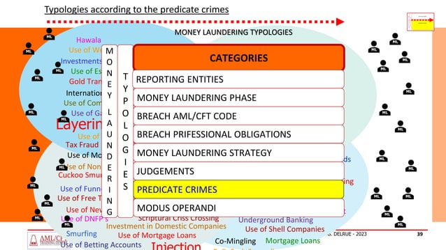 LEARNING TO RECONGNIZE MONEY LAUNDERING TYPOLOGIES - 2023 | PPT