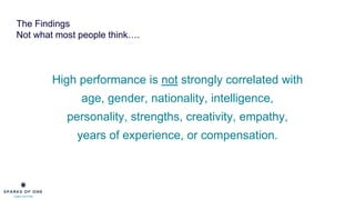 High Performance - How do top performers become that way? | PPTX