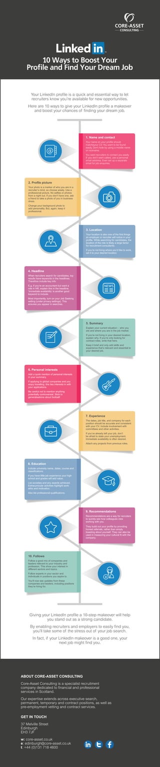 10 Ways to Boost Your LinkedIn Profile and Find Your Dream Job | PDF