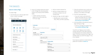 Linkedin Pages Playbook | PPT