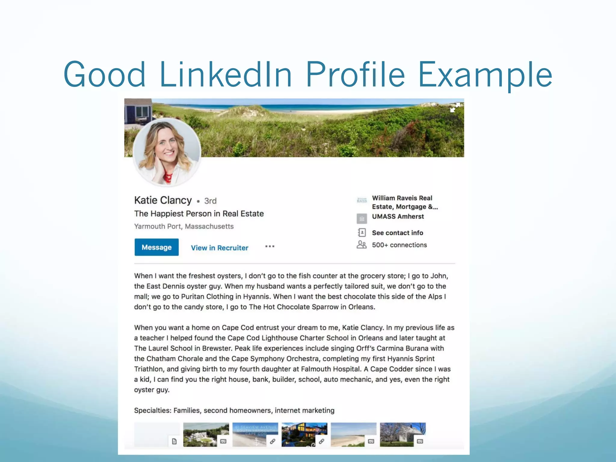LinkedIn profile planning for personal branding | PDF | Social Networking | Internet