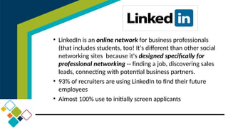 Crafting a Powerful LinkedIn Profile: Your Professional Edge | PPTX