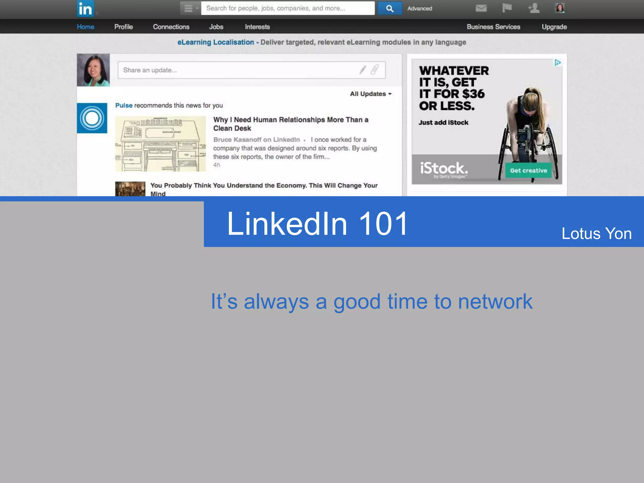 LinkedIn 101 | PPTX