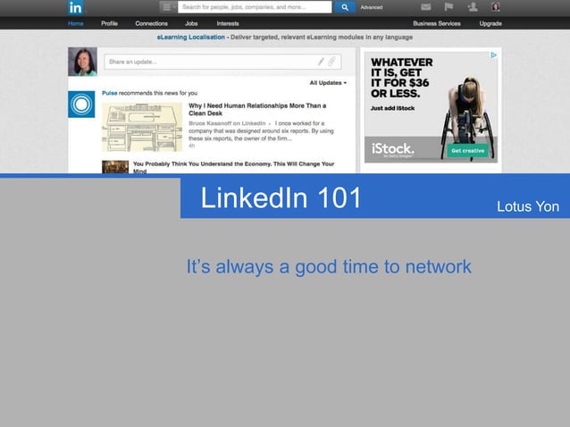 LinkedIn 101 | PPTX