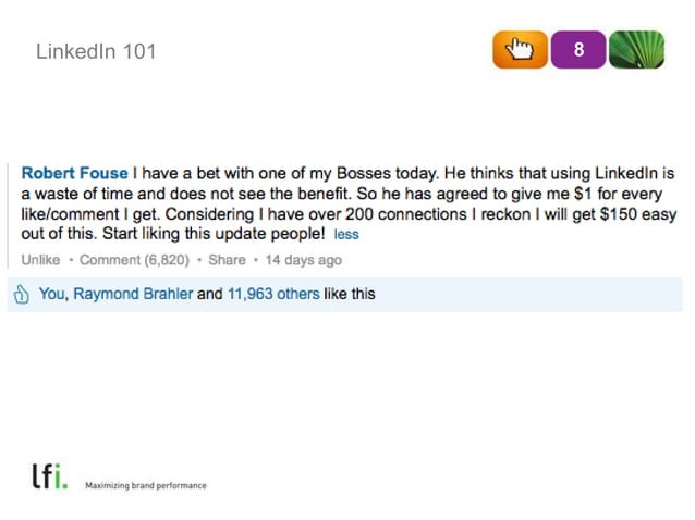 Linkedin 101 ppt | PPTX