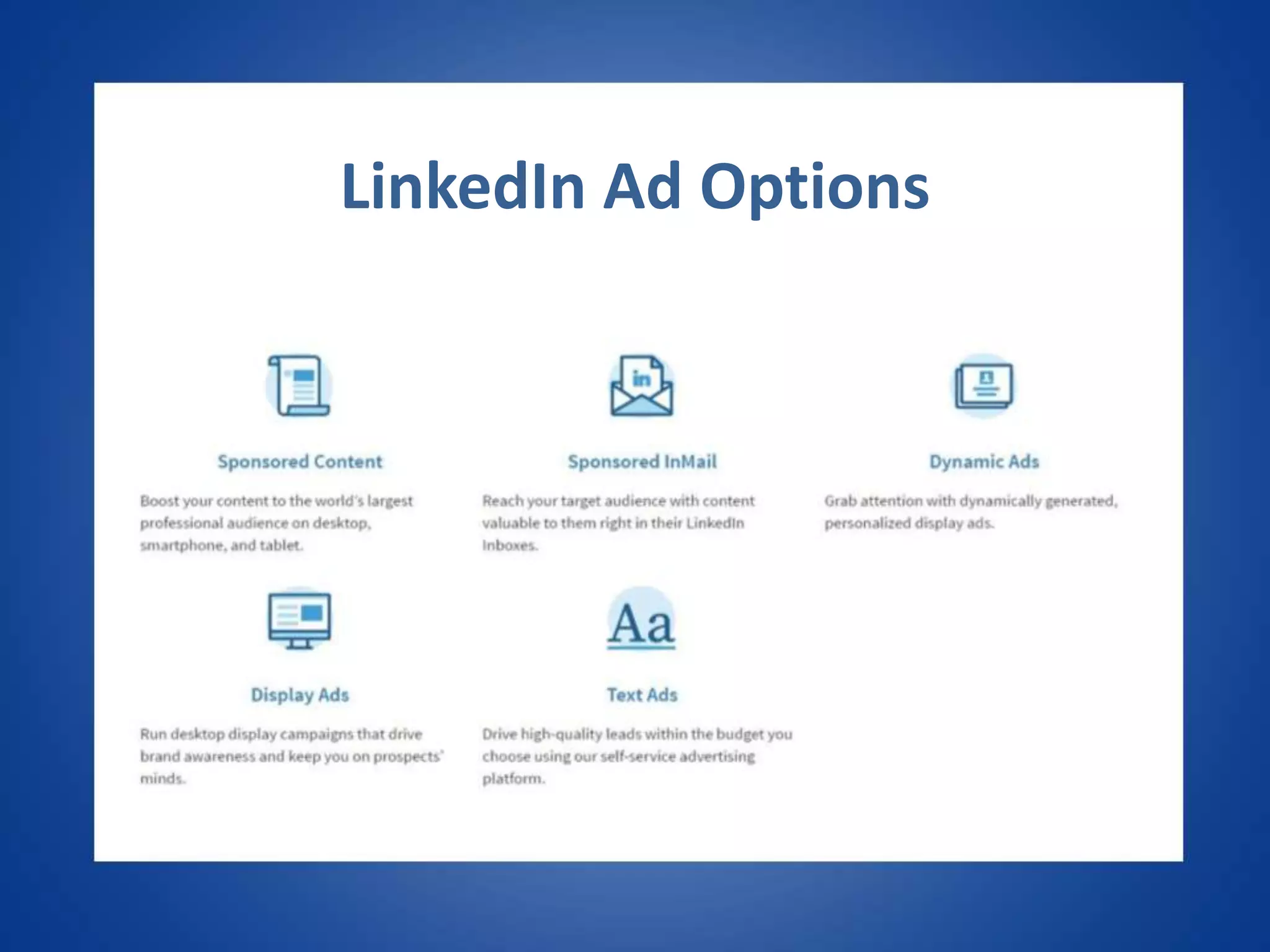 Linkedin Ad Examples | PPTX