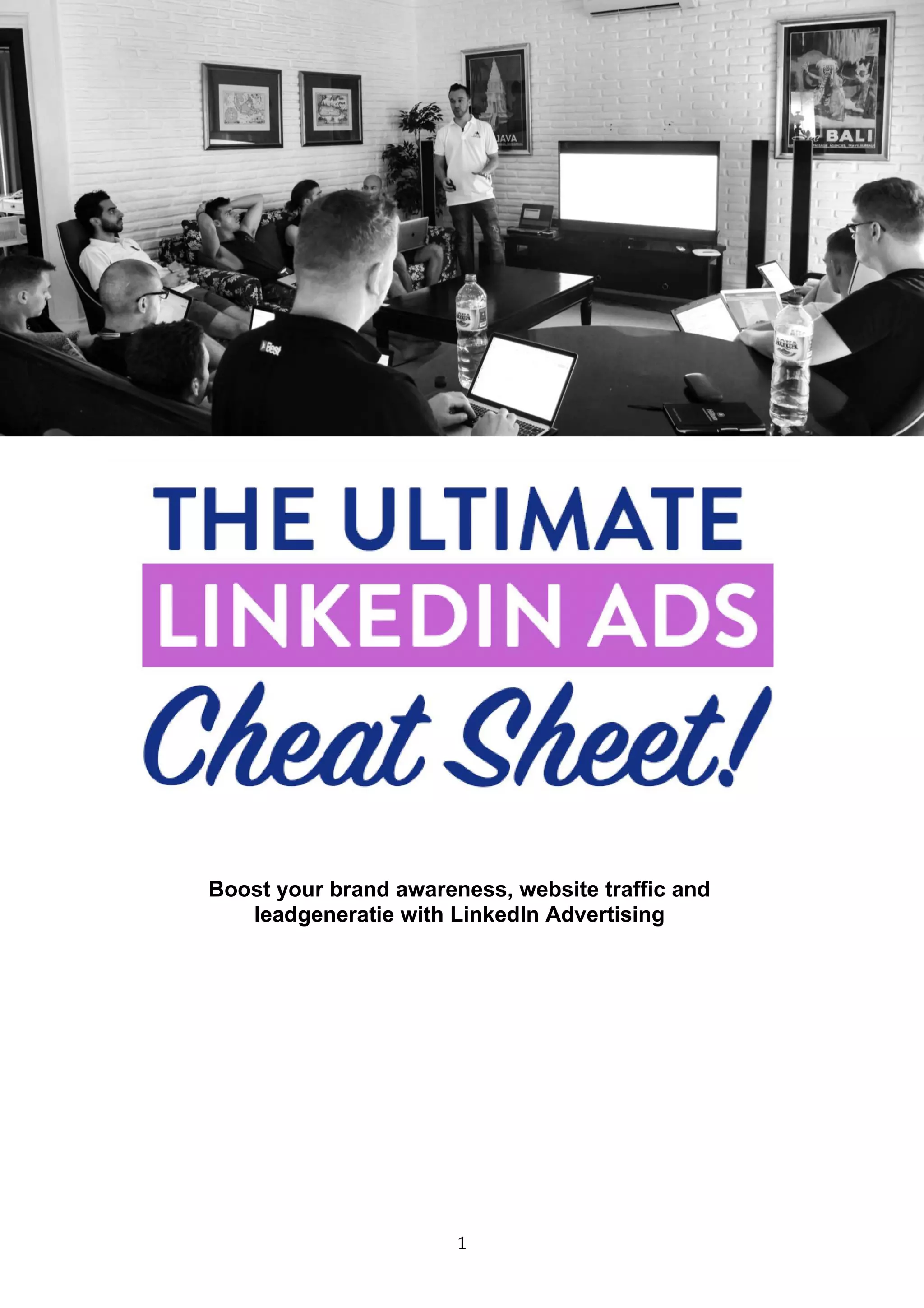LinkedIn ads cheat sheet | PDF