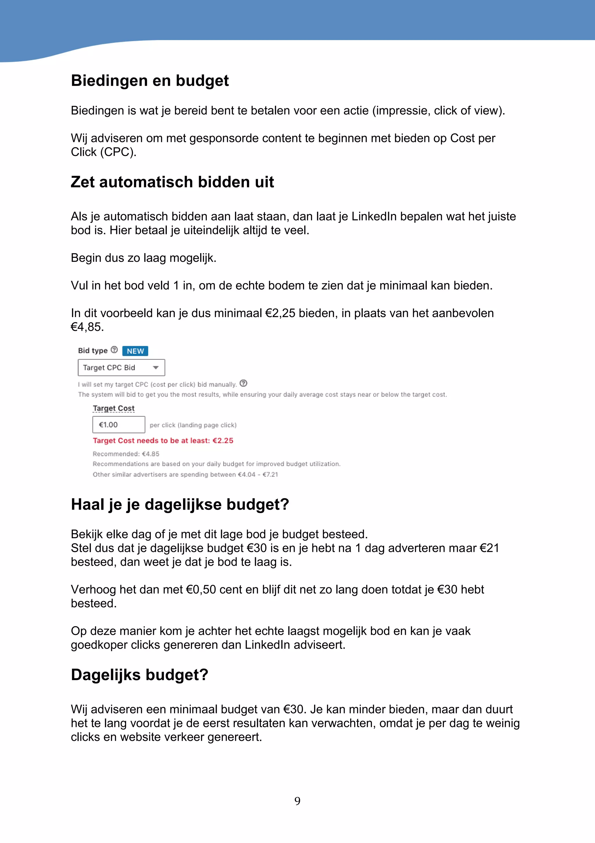 LinkedIn ads cheat sheet | PDF