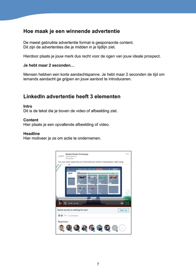 LinkedIn ads cheat sheet | PDF