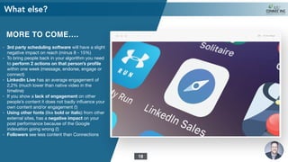 LinkedIn Algorithm Research 2020 by Just Connecting | PDF | Social ...