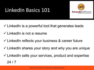 LinkedIn basics 2014