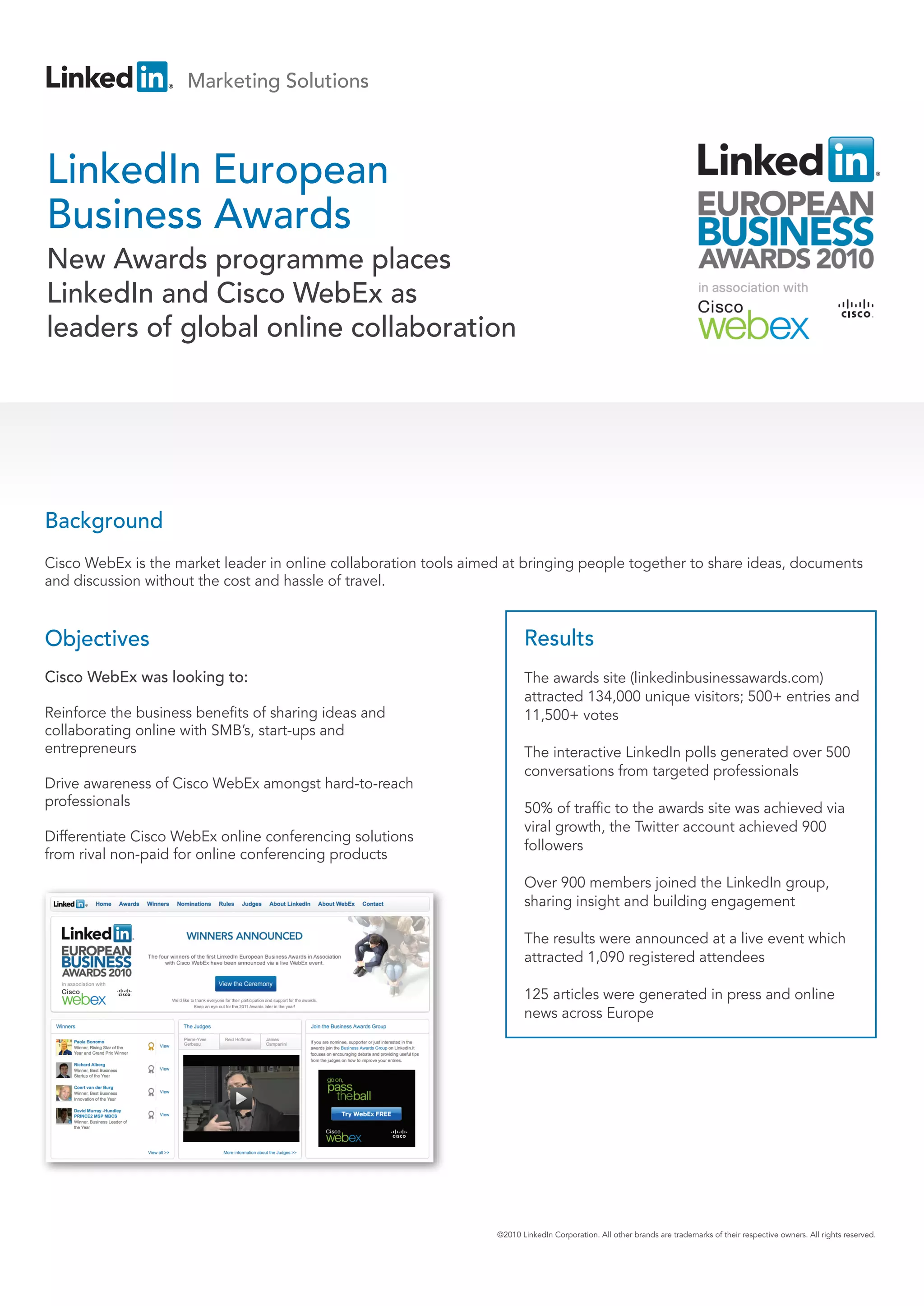 Cisco WebEx Case Study | PDF