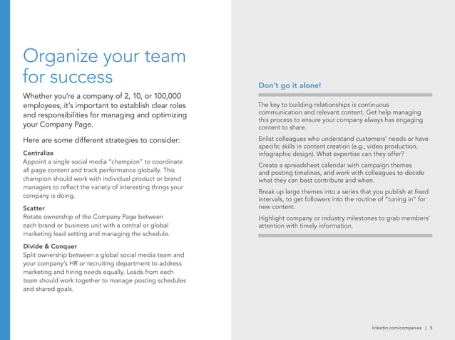 How to use LinkedIn to Promote your Brand | PDF