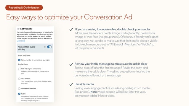 LinkedIn Conversation Ads Best Practices Guide | PDF