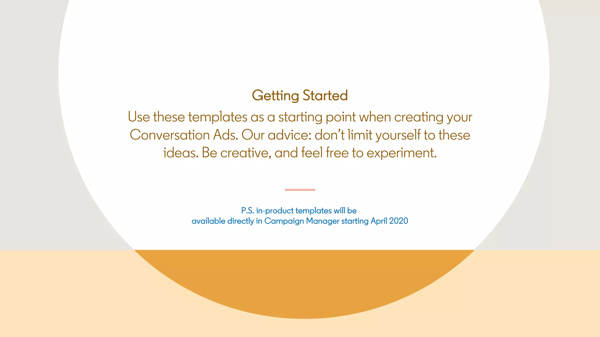 LinkedIn Conversation Ads Templates | PPT