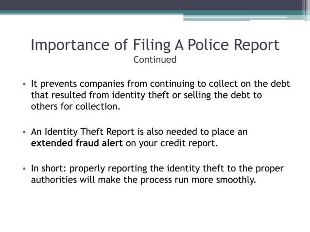 Identity Theft Presentation | PPTX | Internet Safety | Parenting