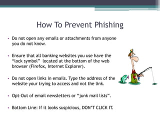 Identity Theft Presentation | PPTX