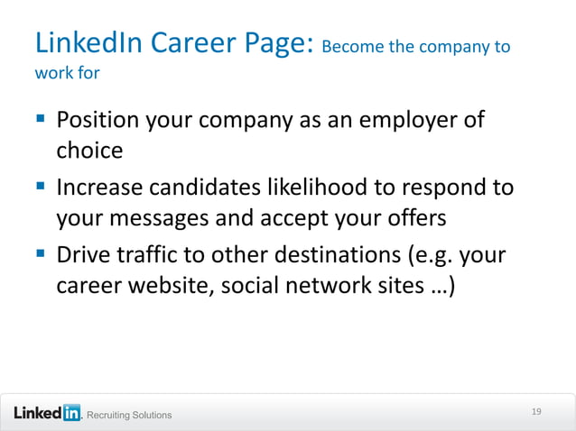 Linkedin Corporate Solution | PPTX
