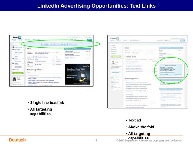 Linked in deck | PPT