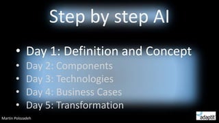 Step by step AI: Day 1 Definition and Concept | PPTX | Artificial ...
