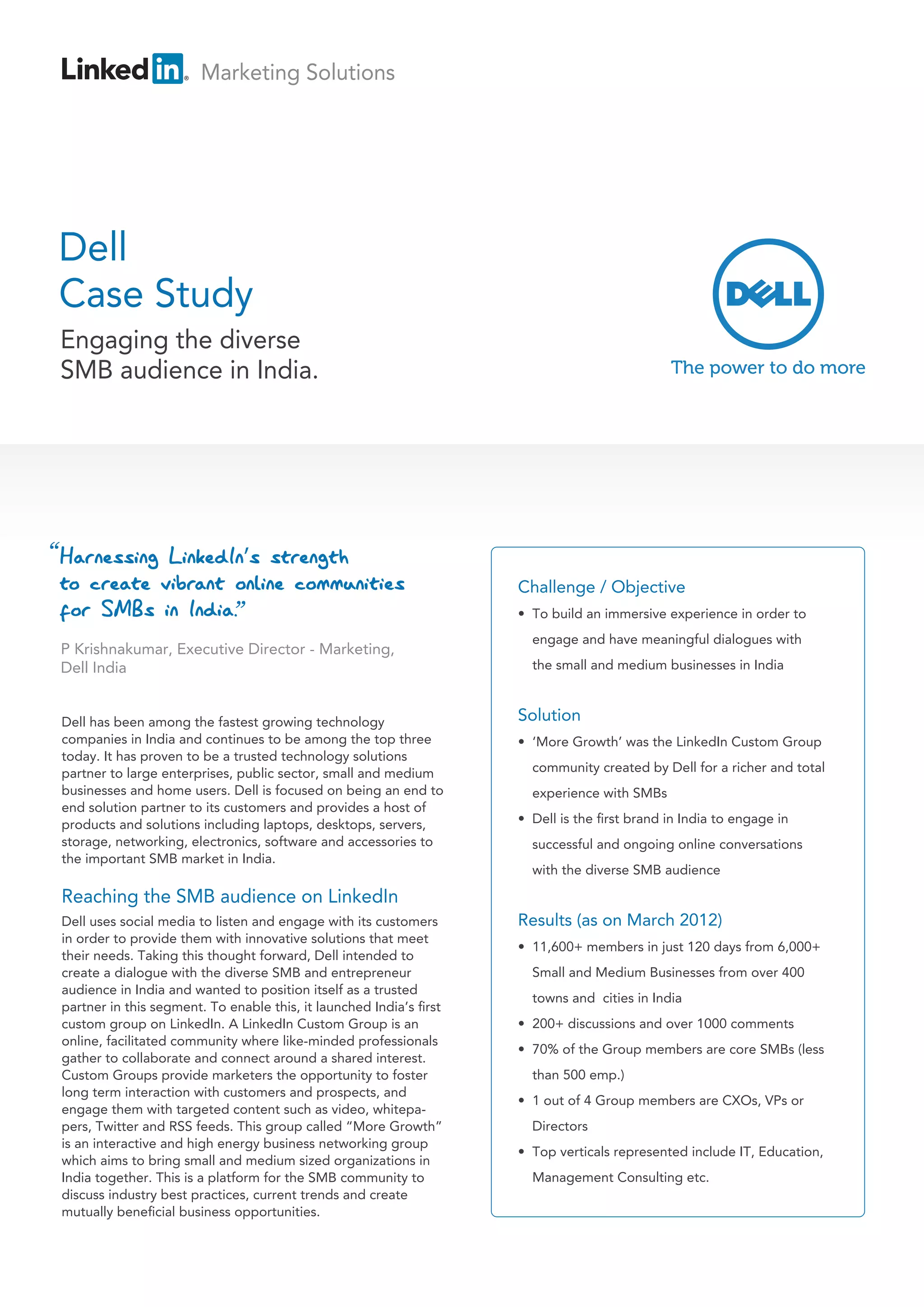 Dell Case Study | PDF