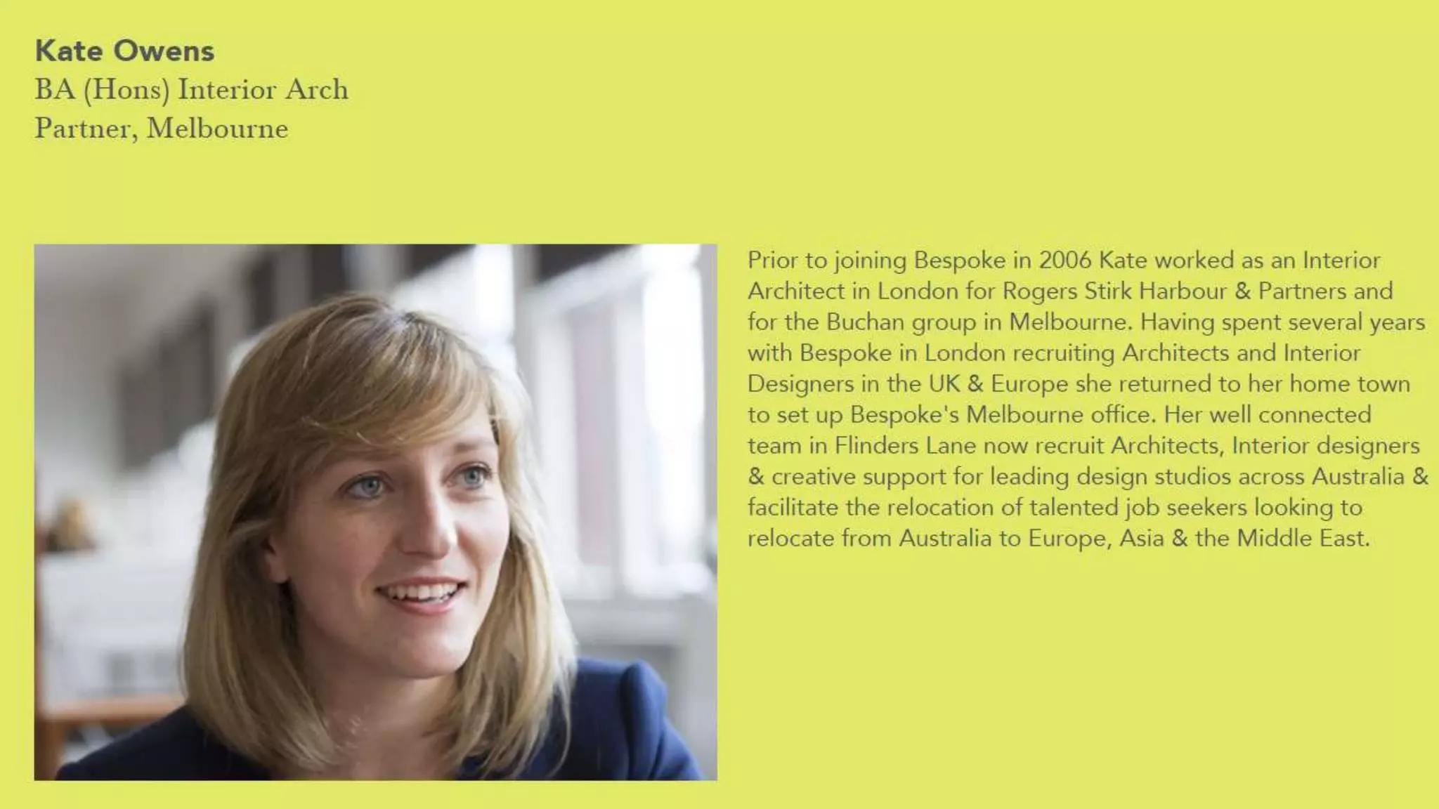 Bespoke Linkedin Director Profiles | PPTX | Social Networking | Internet