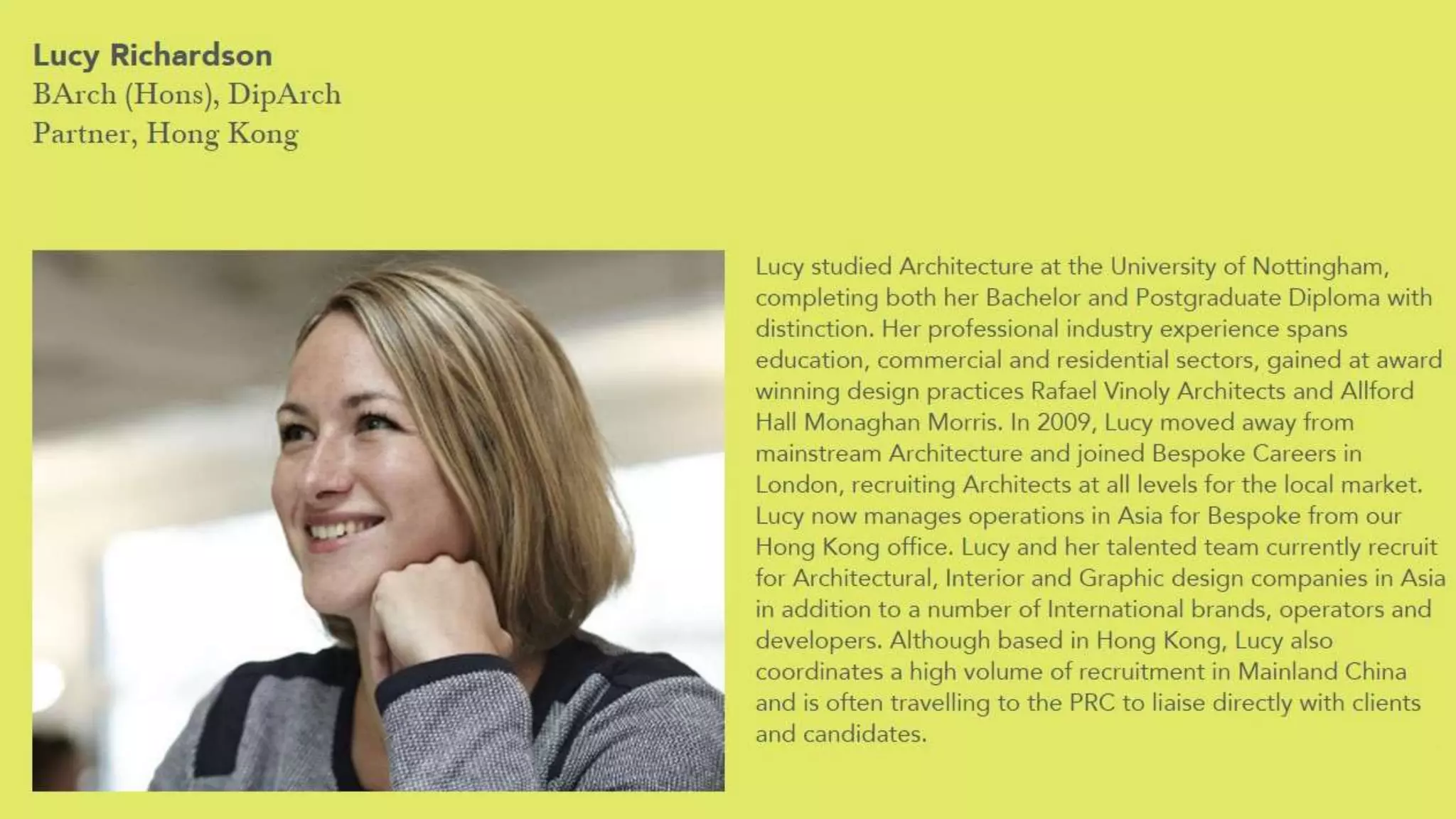 Bespoke Linkedin Director Profiles | PPTX | Social Networking | Internet