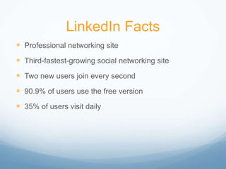 Learning LinkedIn: An Introduction | PPTX | Social Networking | Internet