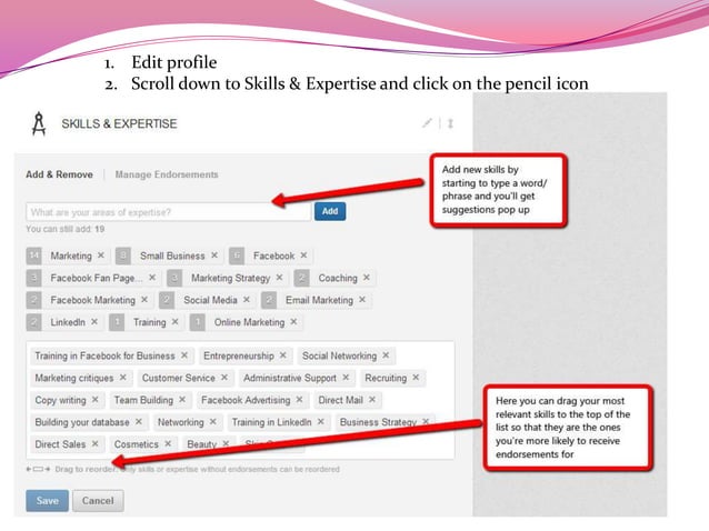 LinkedIn Endorsements | PPT