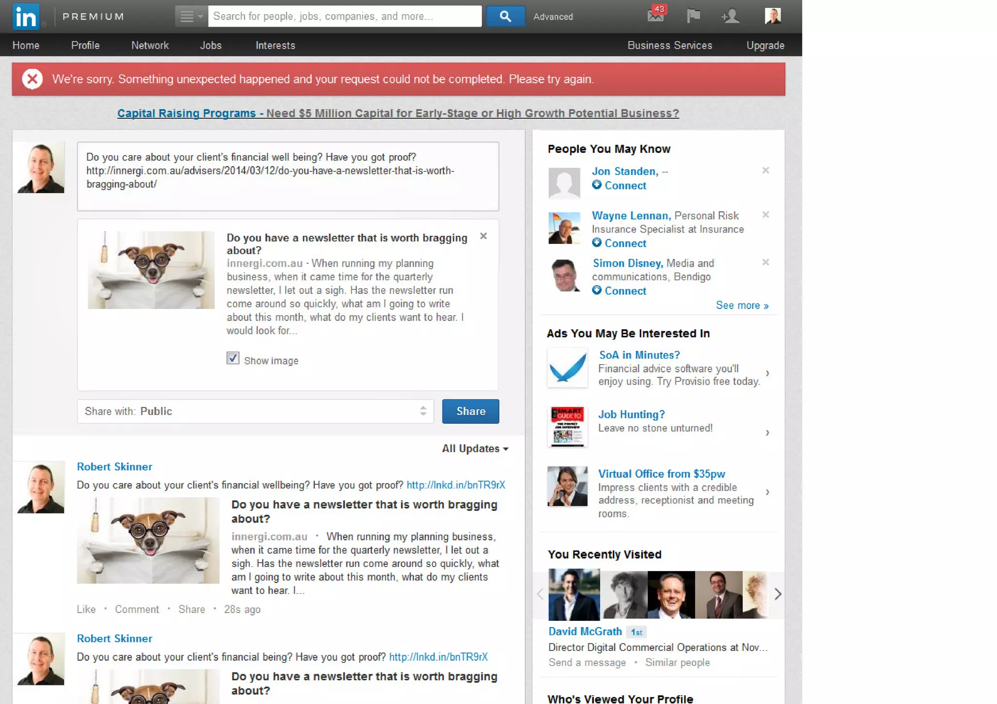 Linkedin fail | PPT
