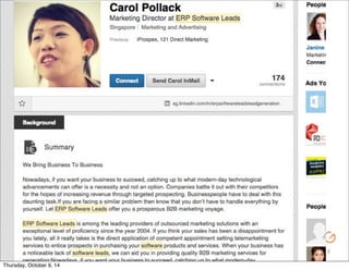 Spotting Fake Profiles On LinkedIn: Sourcecon Hangout | PDF | Social Networking | Internet