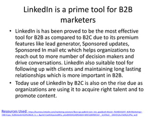 Importance Of LinkedIn For Business | PPTX