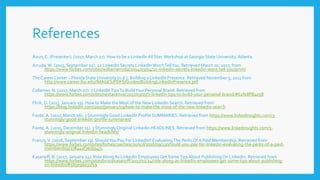 Linkedin for Public Servants | PPT