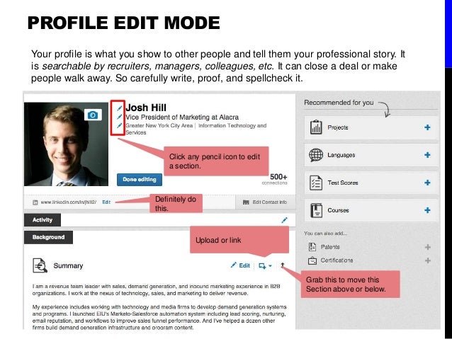 Linkedin profile examples for students - libertyleo