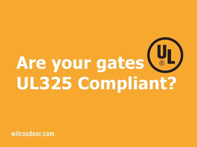 UL325 Safety Certified Gate Installations | PDF | Auto Safety | Automotive