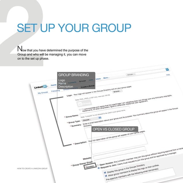 Linkedin groups building guide | PDF