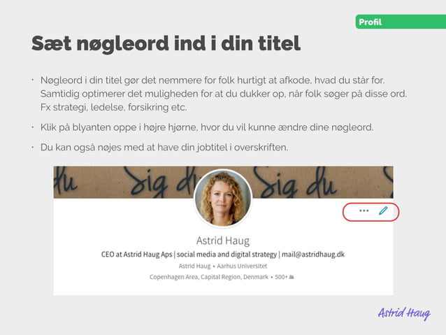 Guide til LinkedIn og det nye design | PDF