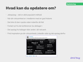 Guide til LinkedIn og det nye design | PPT