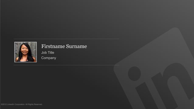 LinkedIn Intro - Partner Portal | PPT