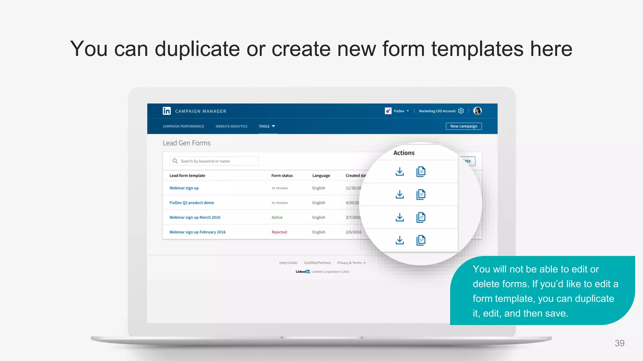 LinkedIn Lead Gen Forms - Getting Started Guide | PPT