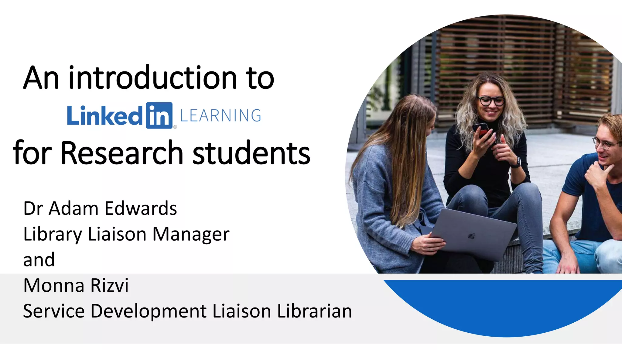 Linkedin Learning For Research Students Pptx