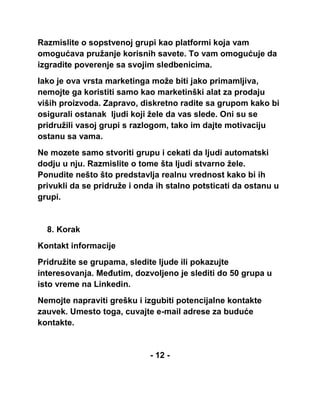 Linkedin Marketing | PDF